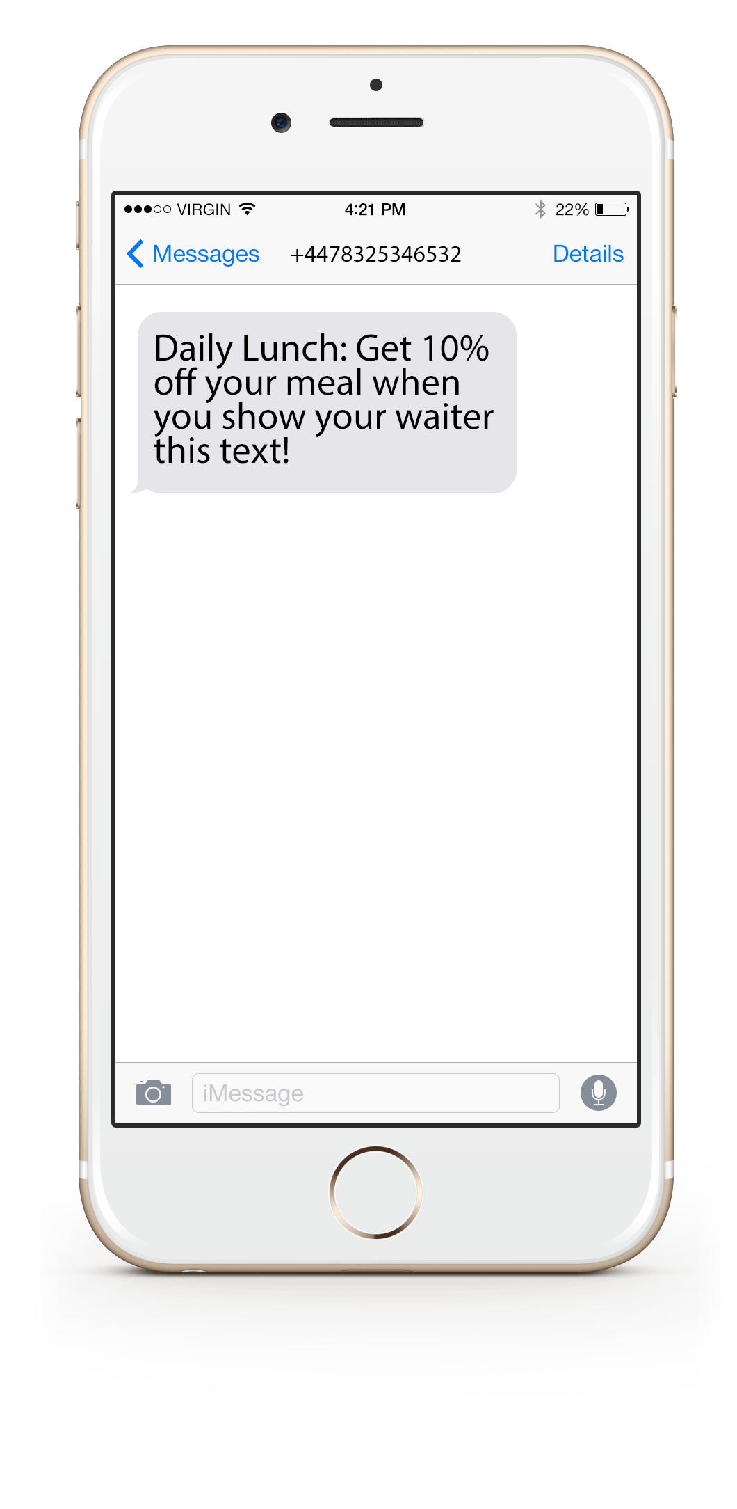  Sms Advertising Examples Examples Of SMS Marketing Messages 2019 02 28