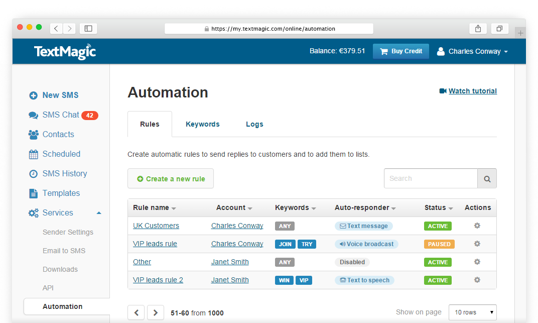 Text Message Automation: Reply Instantly to Senders