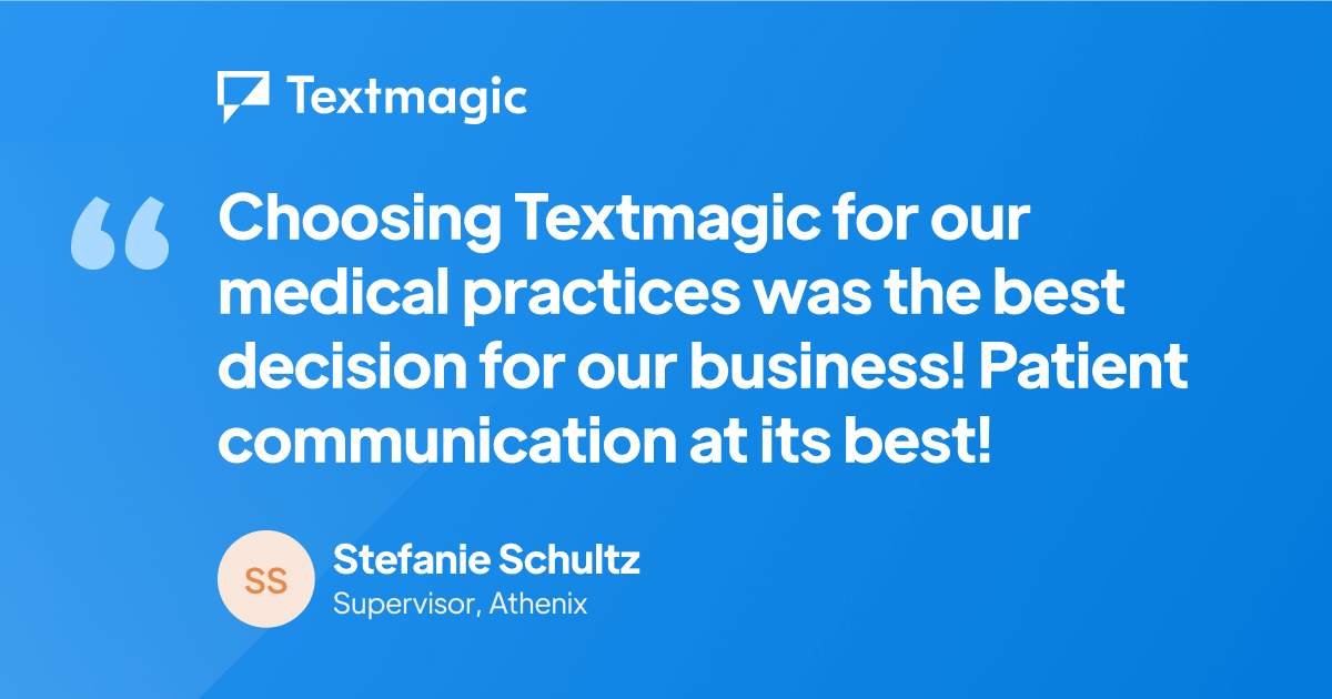 Athenix Body Sculpting case study - Textmagic