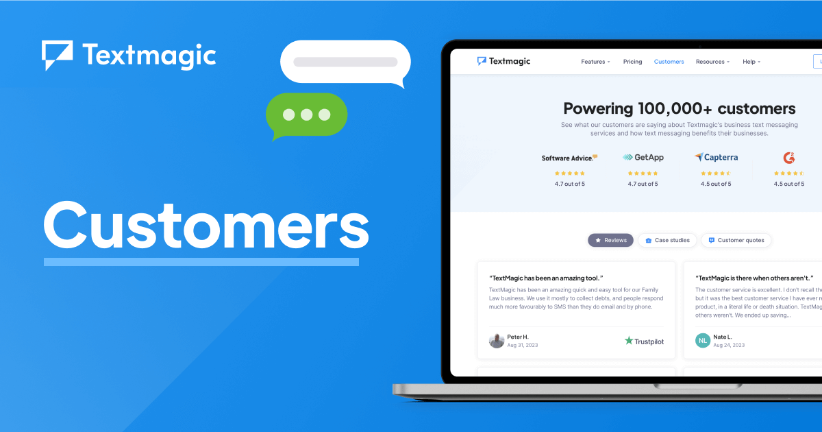 Textmagic customers: Case-studies, testimonials & reviews