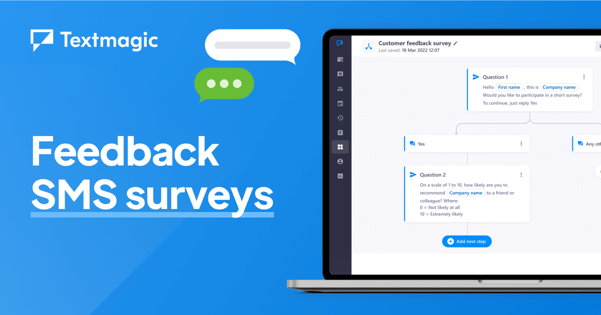 SMS Survey - Feedback Collecting Service - Textmagic