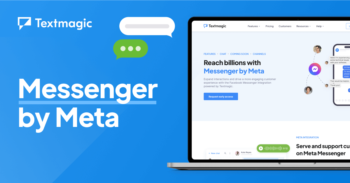 Reach billions globally with Messenger by Meta - Textmagic