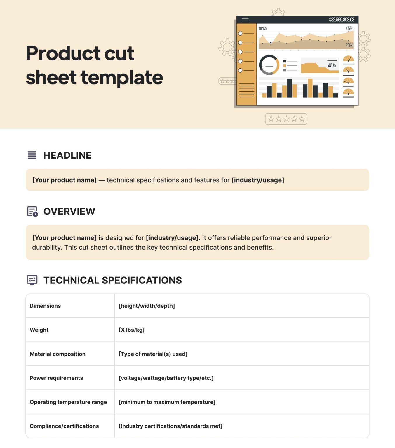 11 Standout sell sheet examples and templates
