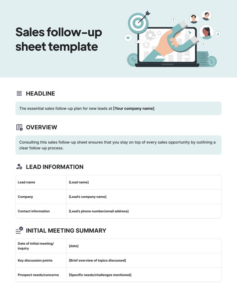 11 Standout sell sheet examples and templates