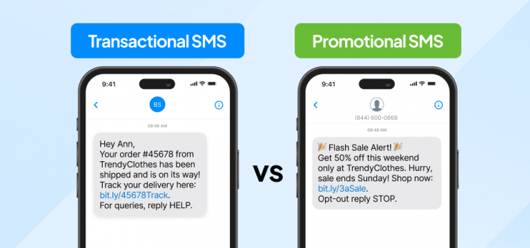 What is Transactional SMS: Definition, Benefits, Examples