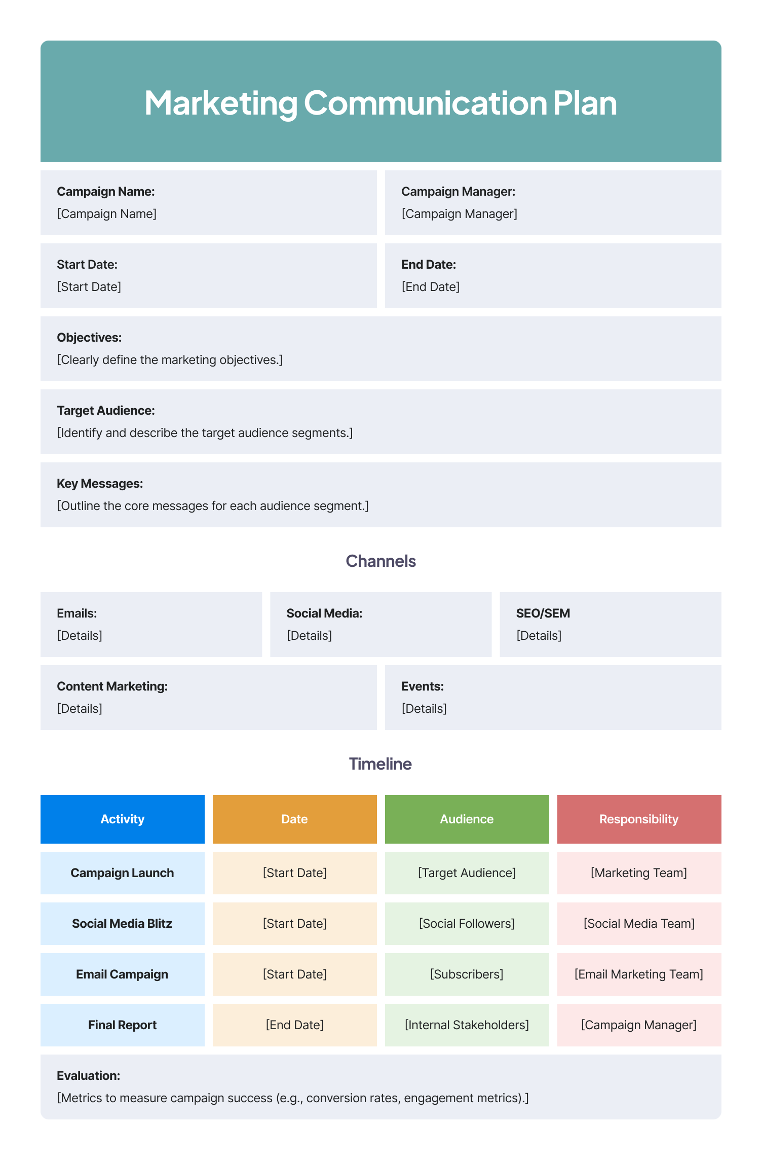 6 Efficient Communication Plan Templates for Your Business