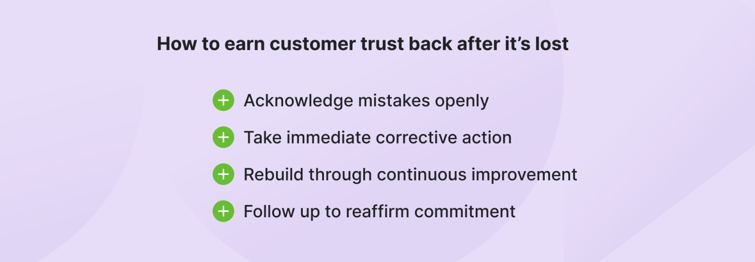 How to Build Trust with Customers the Right Way in 2025